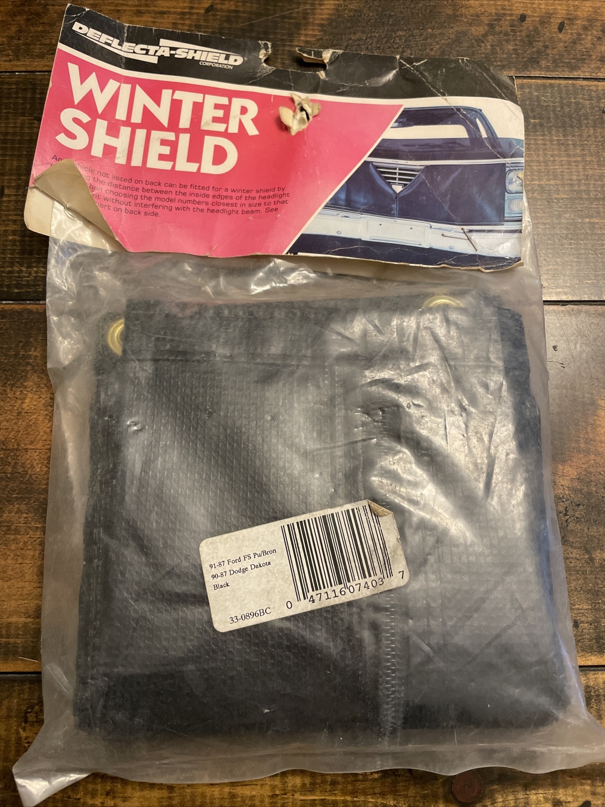 Vintage For Dakota Or Bronco Deflecta Shield Winter Shield Screen 33 ...