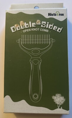 HISTOTREE DOUBLE SIDED OPEN KNOT COMB FOR PETS GROOMING (LOC:P8) | eBay