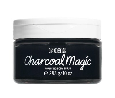 Victoria's Secret PINK Charcoal Magic Purifying Body Scrub ~ 10 fl.oz ...