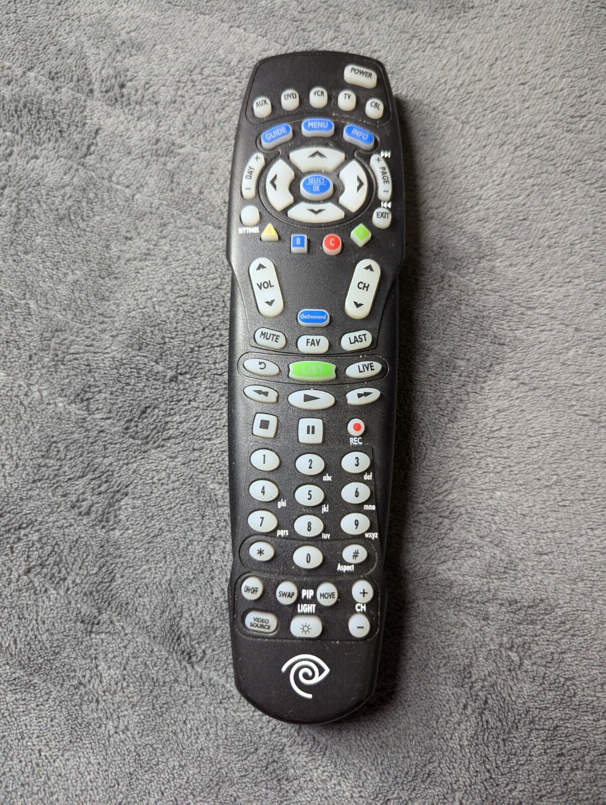 RC122 Black Wireless Remote Control | eBay