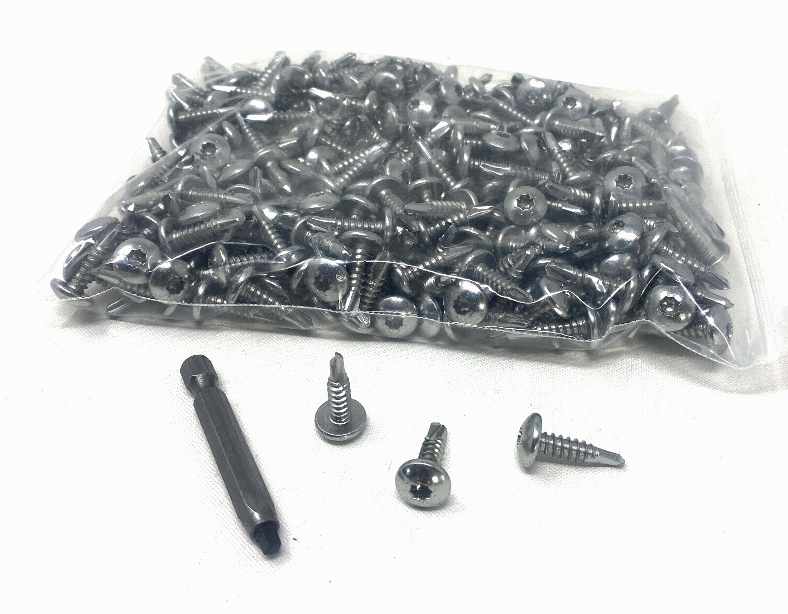 1000 Pack Zinc 3/4" Inch Torx Self Tapping Sheet Metal Cargo Trailer ...