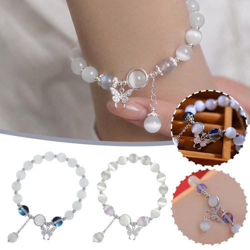 Bring Positive Energy Butterfly Cat's Eye Bracelet 2024 HOT G4P2 | eBay