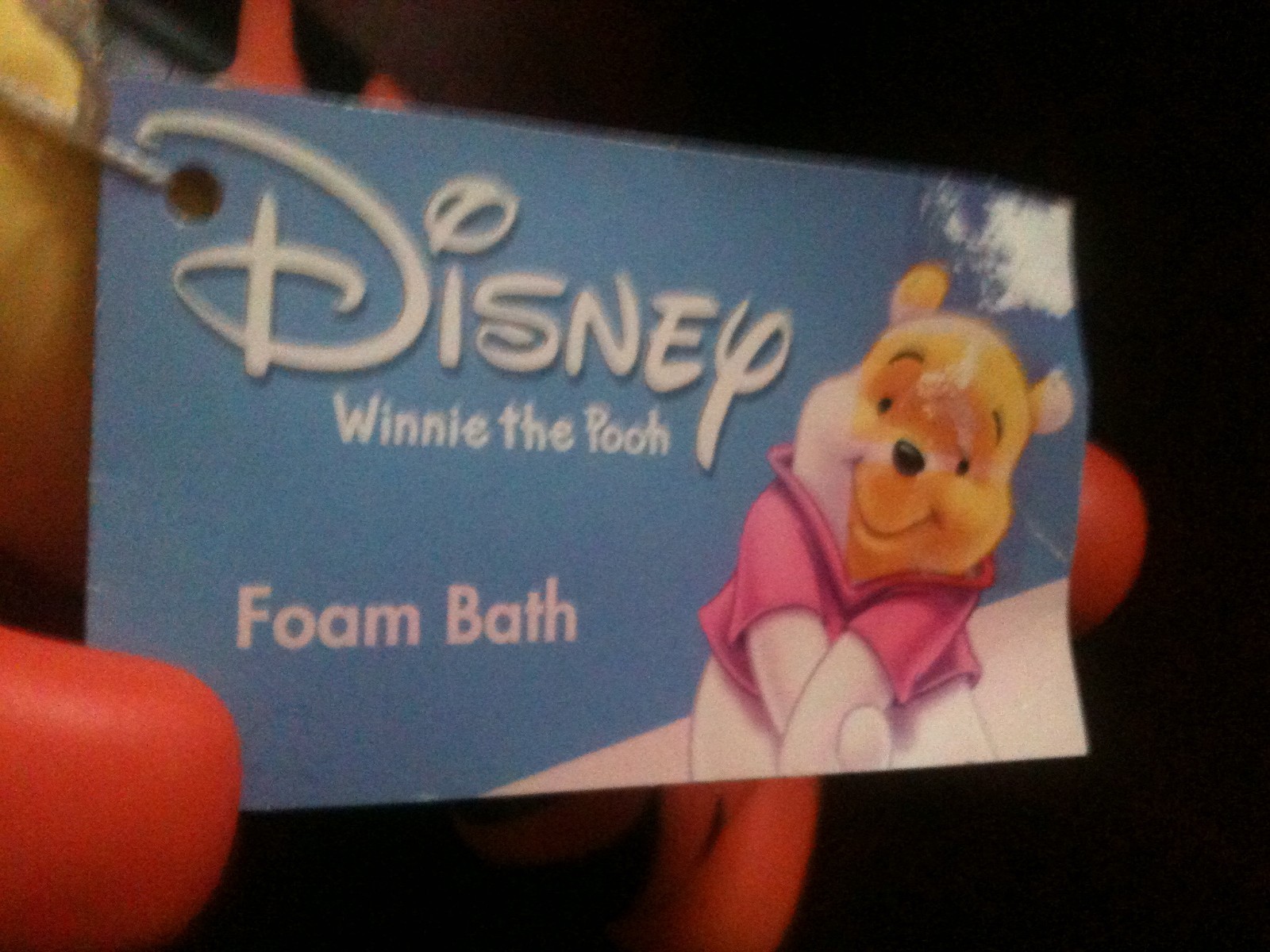 DISNEY TIGGER BUBBLE BATH BOTTLE FULL WITH CLEAR BUBBLE BATH HAS ...