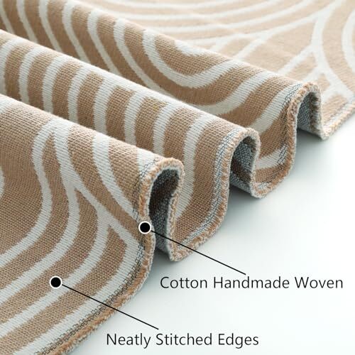 Small Bathroom Rug 2x3 Machine Washable Cotton Kitchen Rugs Reversible ...