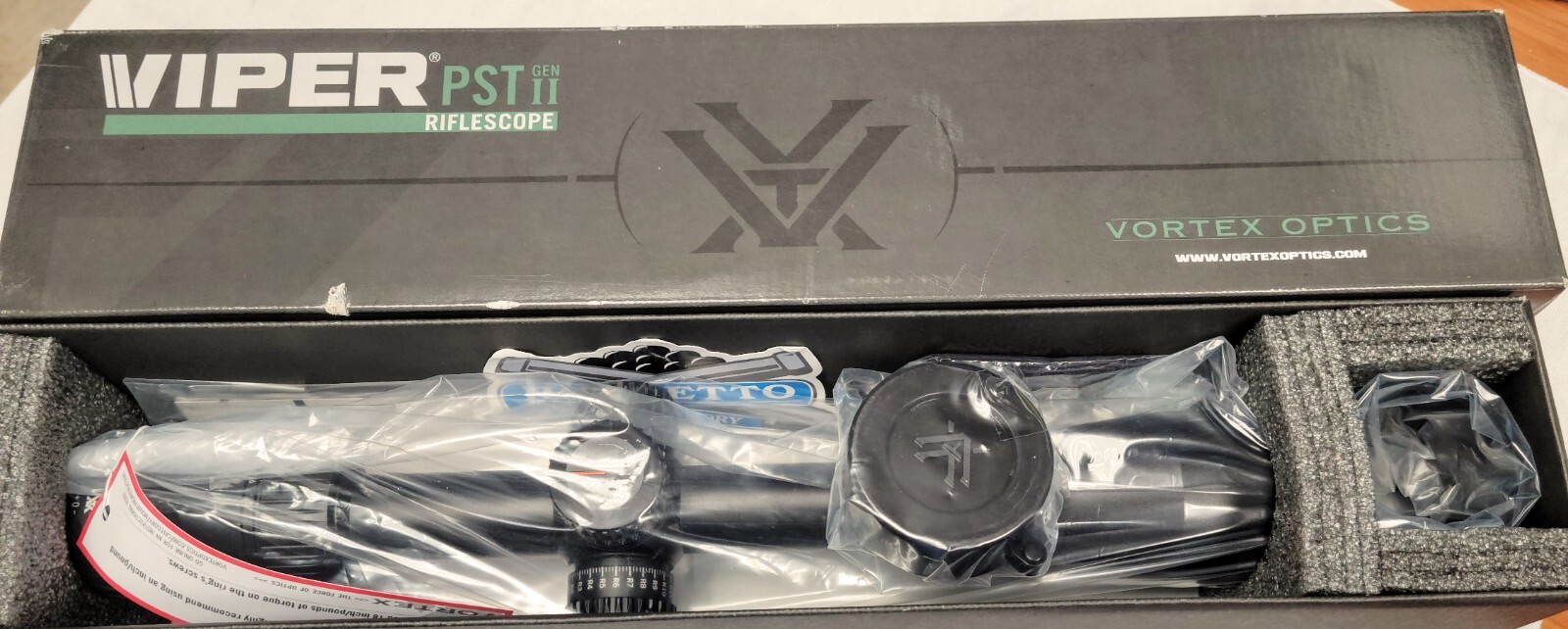 Vortex PST-5251 Viper PST Gen II 5-25x50 EBR-4 MOA Rifle Scope for sale ...