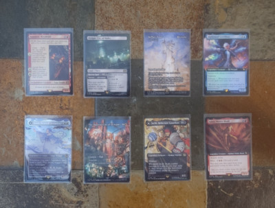 MTG Final Fantasy Lot 8 Mythic, Rare, Borderless Extended Foil ...