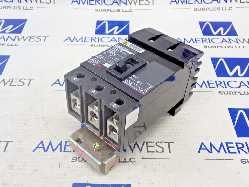 Square D QDA32125 125 Amp 3 Pole 240V I-Line PowerPact Circuit Breaker ...