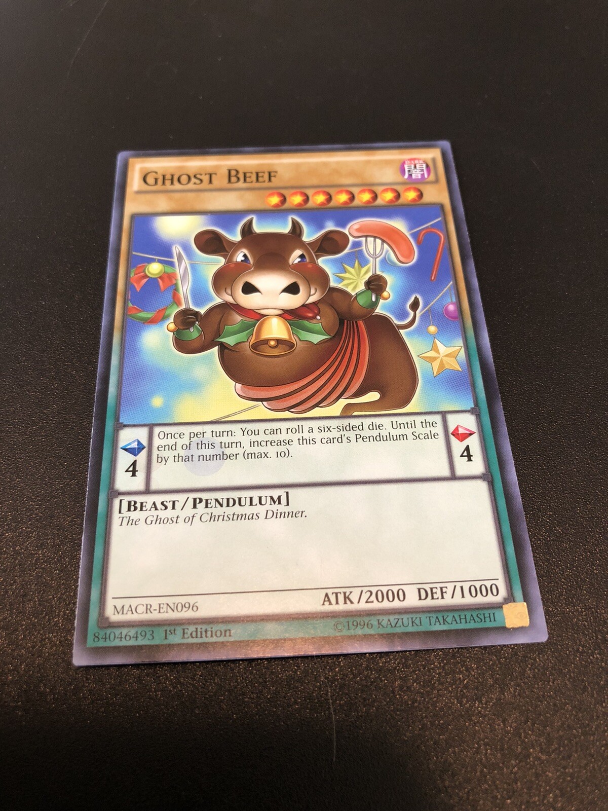 Yugioh! Ghost Beef - MACR-EN096 - Common - 1st Edition Near Mint ...