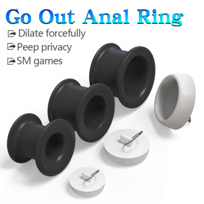 1PC Silicone Anal Stretcher Tunnel Hollow Butt Plug Wide Vagina ...