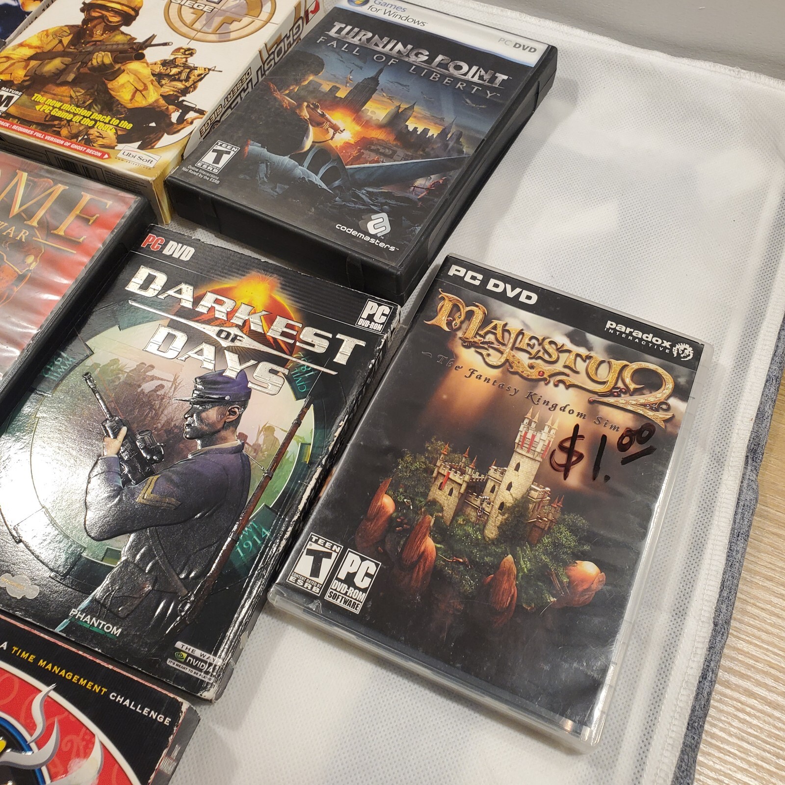 LOT of 10 vintage PC Games CD Computer Game | eBay