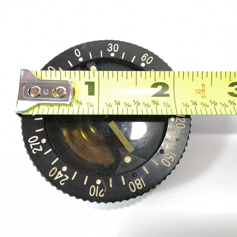 Slim Submersible Compass Puck Module Scuba Dive Vintage RARE Excellent ...