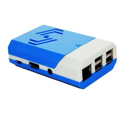 PiShell Blue & White Case - Protective Case Cover for Raspberry Pi 3B ...