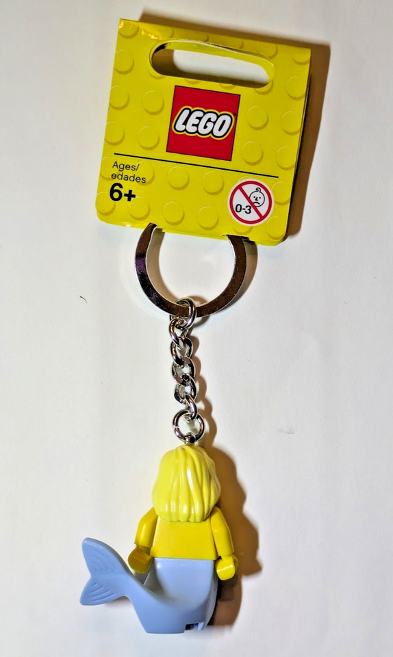 Lego Key Chains, Retired Penguin Police Car Firetruck Mermaid Hot Dog ...