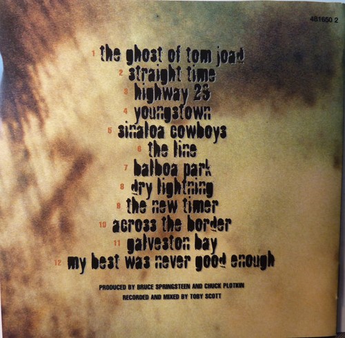 Bruce Springsteen - The Ghost Of Tom Joad (CD, Album) (Very Good Plus ...