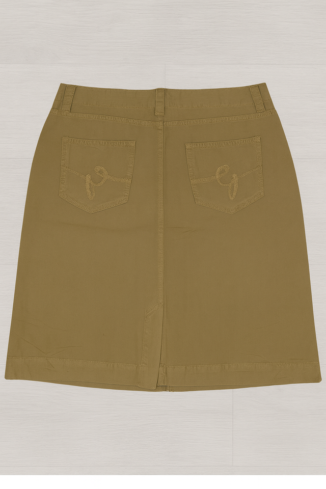 GANT Damen DESIGNER Rock KLEID JEANS stilvoll & zeitlos BOHO EDEL 42 L ...