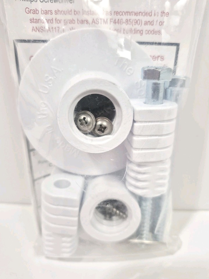 Grab Bar Mounting Kit for Fiberglass Showers The Solid Mount Made in ...