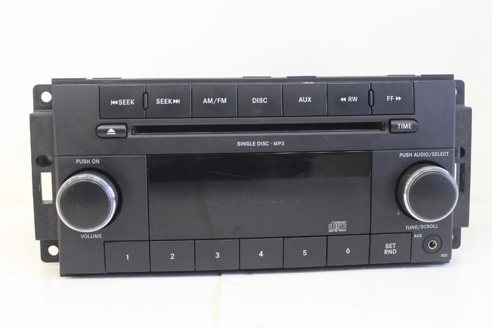 2007-2010 DODGE CHRYSLER JEEP RES RADIO STEREO CD PLAYER P68021157AE | eBay