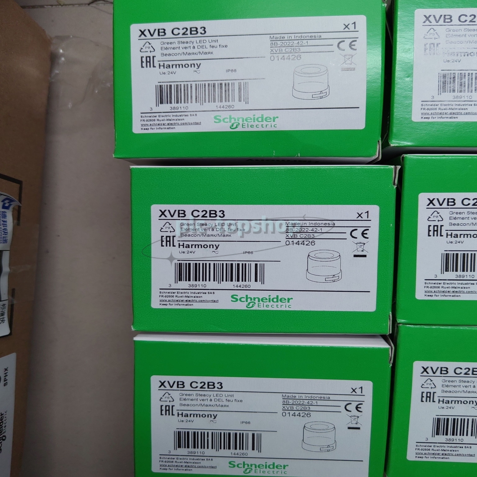 Schneider 1PCS New warning light XVBC2B3 | eBay