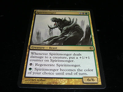 Magic the Gathering: Conspiracy - Spiritmonger Rare Card [x1] MTG | eBay