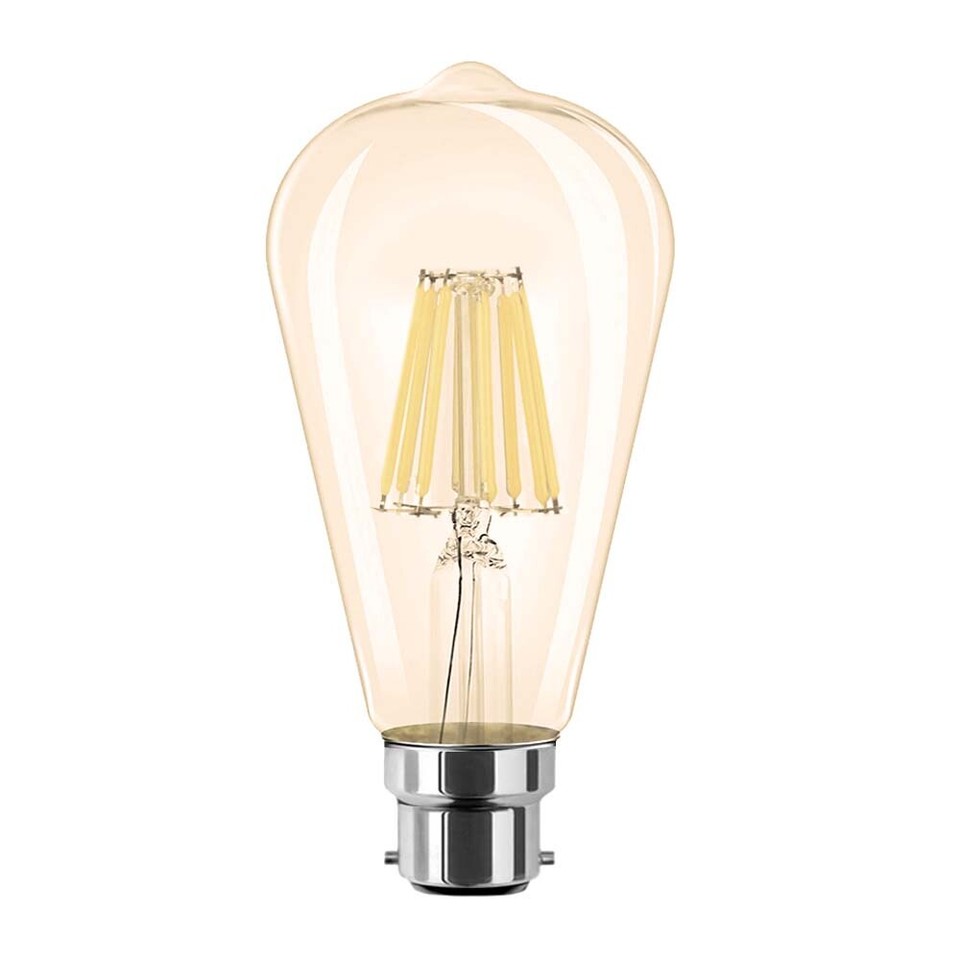 Vintage Filament LED Edison Bulb Dimmable E14 E27 Decorative Industrial ...