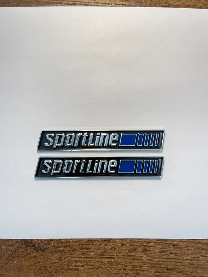 For Mercedes W201 W124 C124 A124 190e Sportline Cosworth Amg Emblem ...