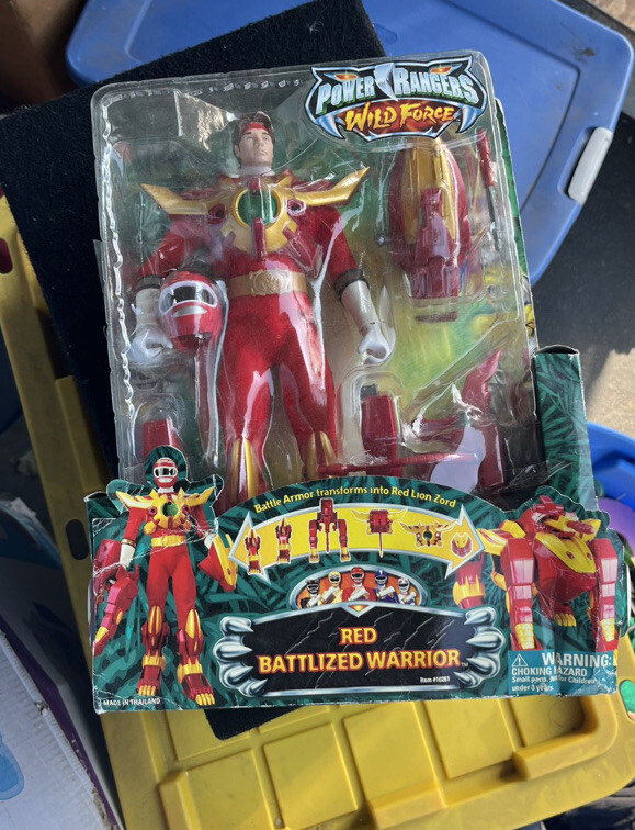 Power Rangers Wild Force Red Ranger Battlizer