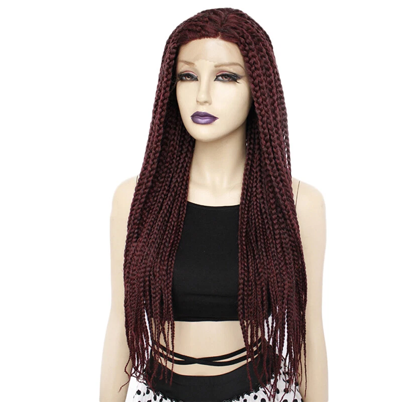Double Dutch cornrow braided wig/Twin cornrow braids/Dutch twin cornrow ...