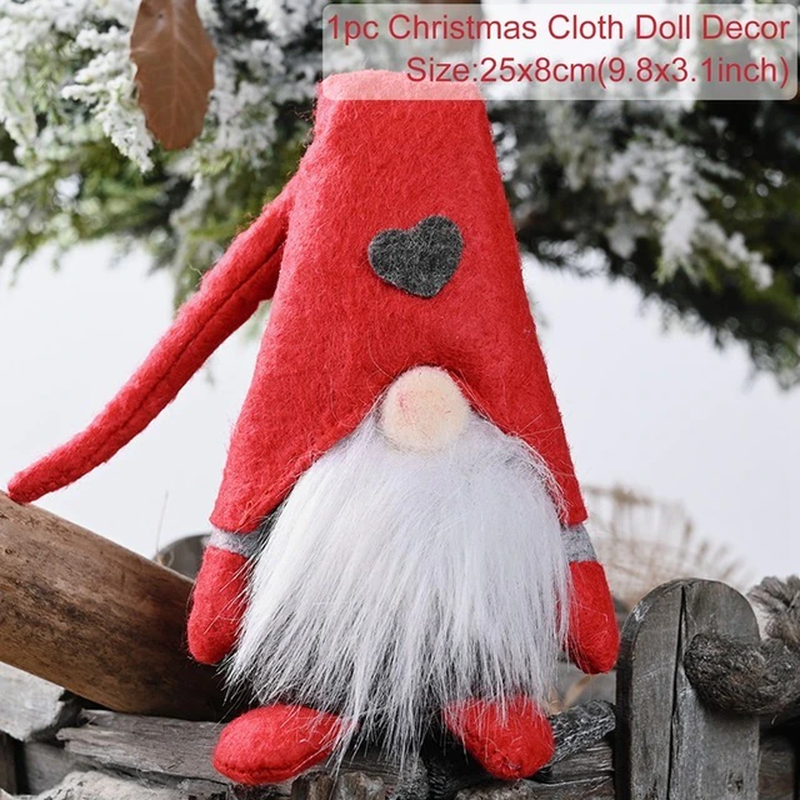 Christmas Faceless Bearded Old Elf Doll Holiday Thanksgiving Indoor ...