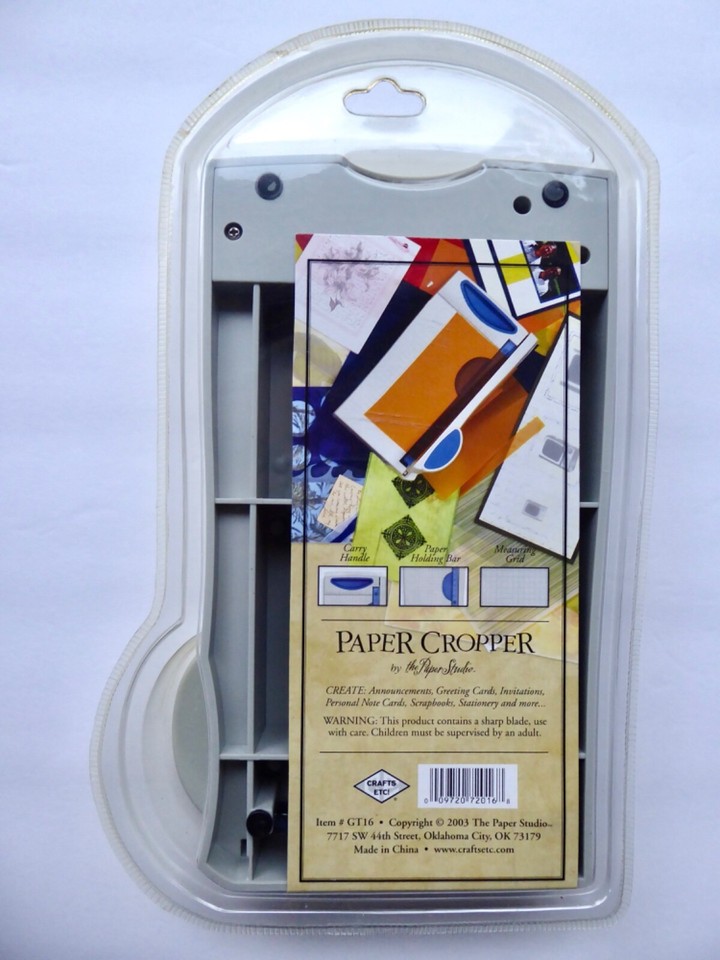 NEW The Paper Studio 6" Trimmer Paper Cropper Cutter Factory Sealed ...