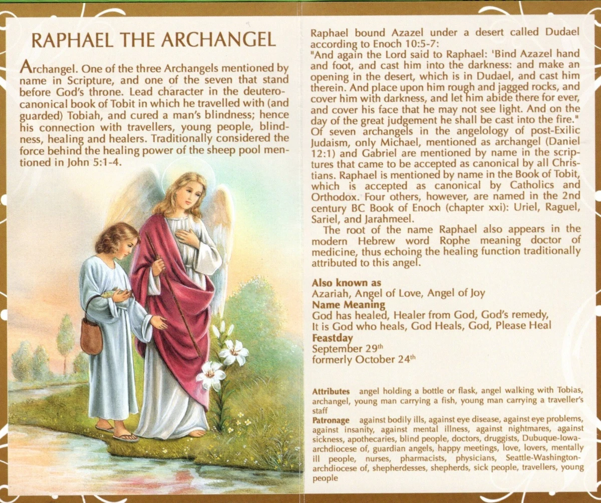 Archangel Raphael Prayer For Love