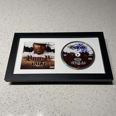 BUN B SIGNED TRILL CD ALBUM RAPPER UGK AUTOGRAPH FRAMED PSA COA | eBay