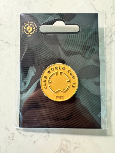 OFFICIAL 2025 FIFA CLUB WORLD CUP PIN UNRELEASED OFCL LICENSED PRODUCT ...