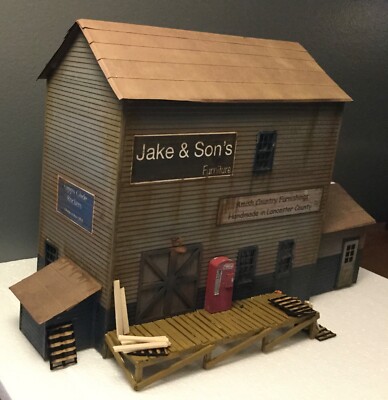 N Scale Jake and Sons Structure Kit Laser Cut | eBay