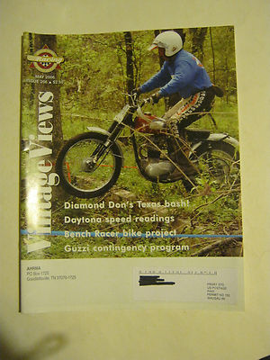 May 2006 issue 206 Vintage Views AHRMA Magazine (BD-40) | eBay