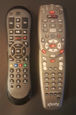 Lot of Two Xfinity Remotes, One On Demand, One Replay Model XR2 Version ...