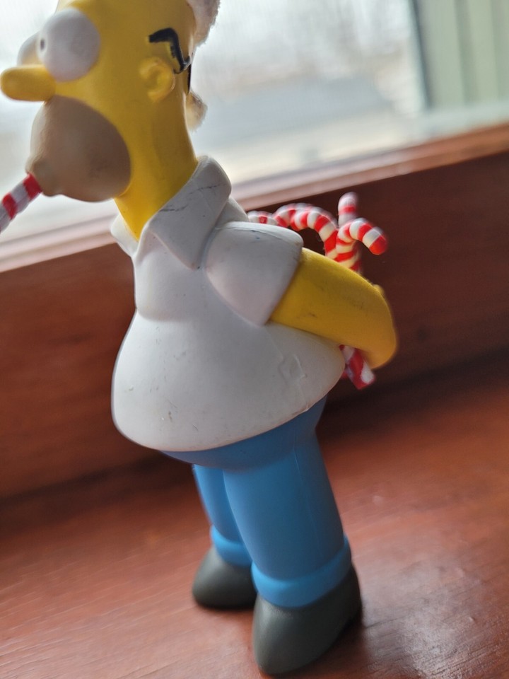 Simpsons Homer With Candy Canes 2003 Ornament. | eBay