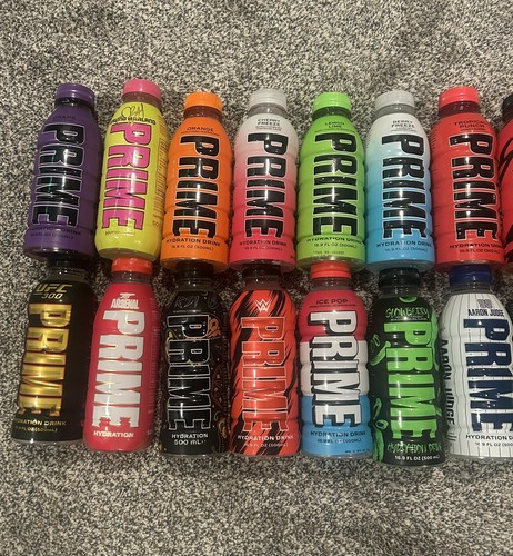 All 24 Prime Hydration Flavors - Including the ARSENAL & KSI FLAVOR ...