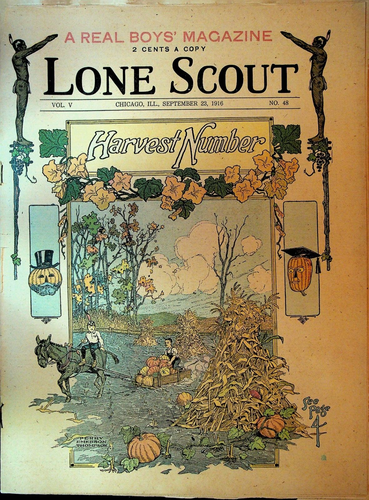 Lone Scout Magazine September 23 1916 Scouting Bobby Jones Golf Jack O ...
