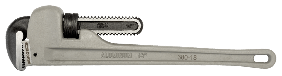 Bahco 380-10 Aluminium 10"/255mm Stilson PIPE Wrench Spanner 35mm Jaw ...