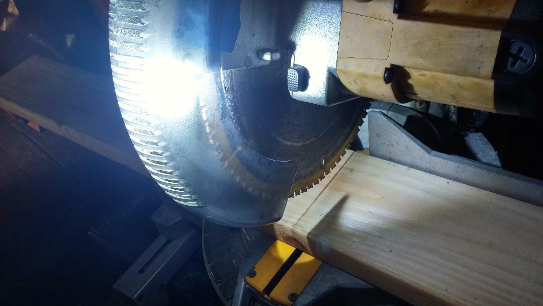 UNIVERSAL MITER SAW LED LIGHT DEWALT KIT FOR NOT PREWIRED MODELS | eBay