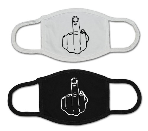 Middle Finger Face Mask Adult USA made | eBay