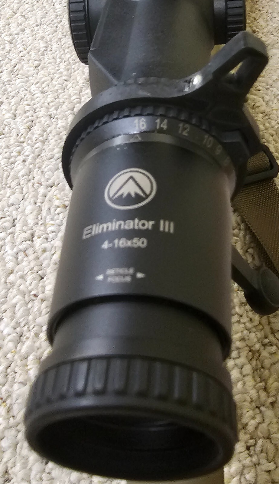 Burris Eliminator III, IV and 5 Carbon Fiber Scope Throw Lever | eBay