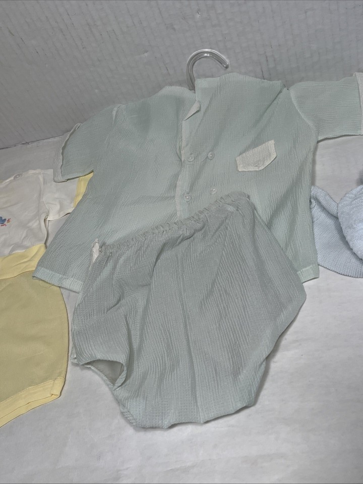 Vintage Baby Boy Clothes Lot Of 8 Outfits Various Sizes | eBay