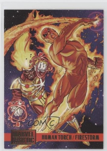 1995 Fleer DC Versus Marvel Human Torch Firestorm #61 0bn8 | eBay