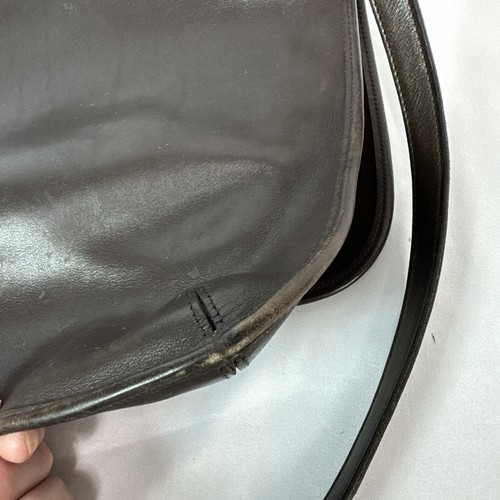 Vintage COACH Legacy Slim Hipster Crossbody Saddle Bag Smooth Brown ...