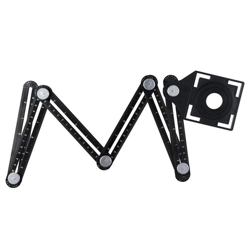 with Hole Punch Locator Tile Opening Holes Measure Ruler Angle ...