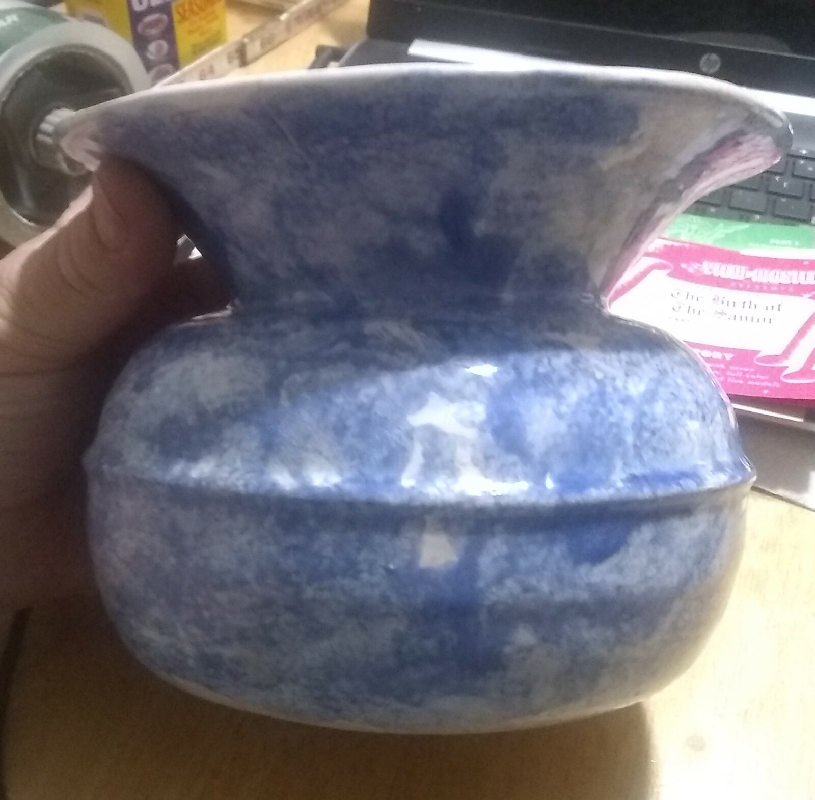 VINTAGE ANTIQUE CERAMIC SPITTOON DESIGN MARC BY HAMPSHIRE | eBay