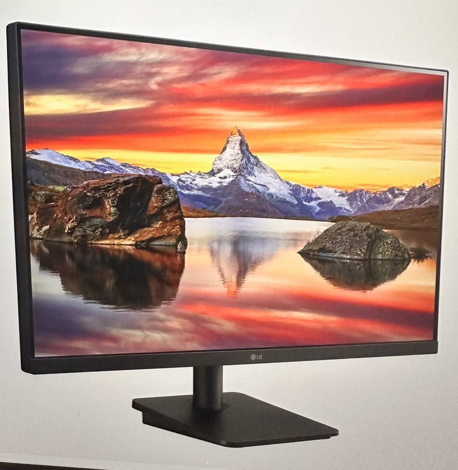 LG 27MP40W 27'' FHD IPS 3-Side Borderless FreeSync Monitor - Black