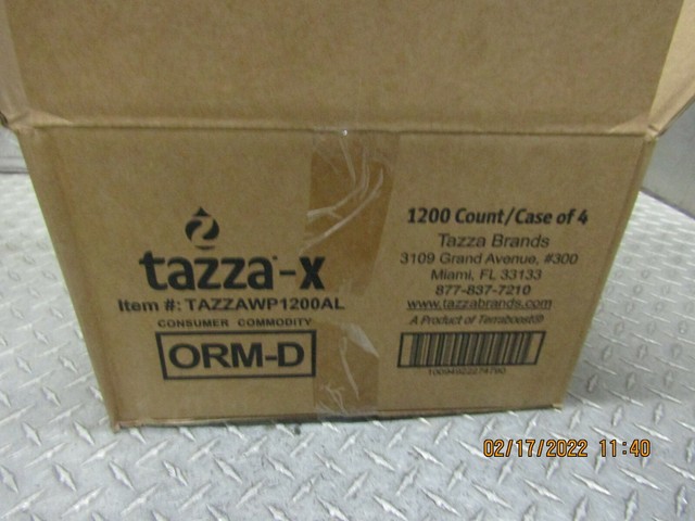Tazza 70% Alcohol-Based Hand Sanitizing Wipes - Pack of 1200 for sale ...