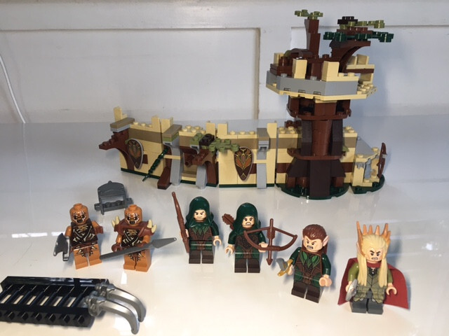 LEGO The Hobbit: Mirkwood Elf Army 79012 Near complete in great ...